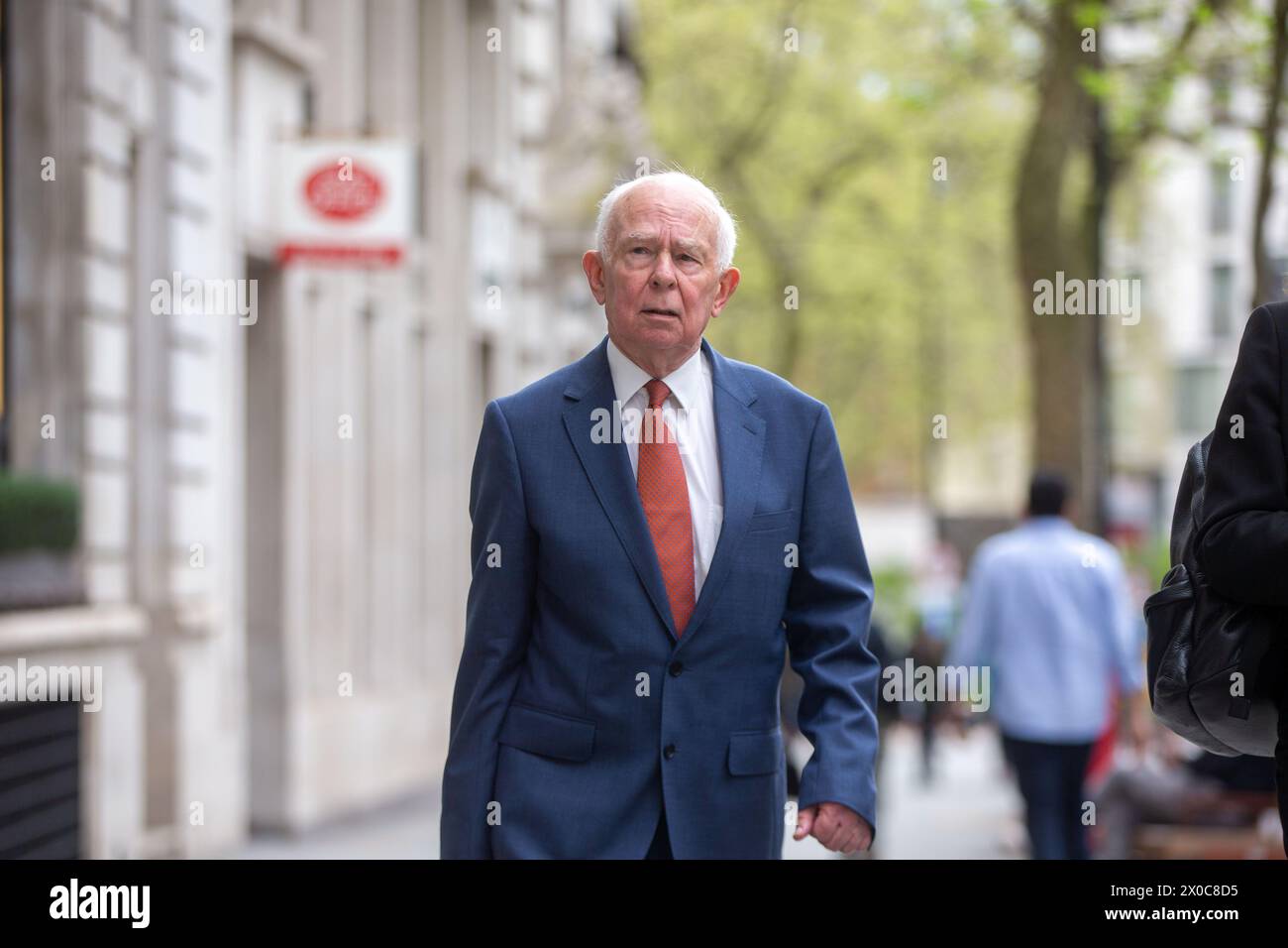 London, England, UK. 11th Apr, 2024. Sir MICHAEL HODGKINSON Â former ...