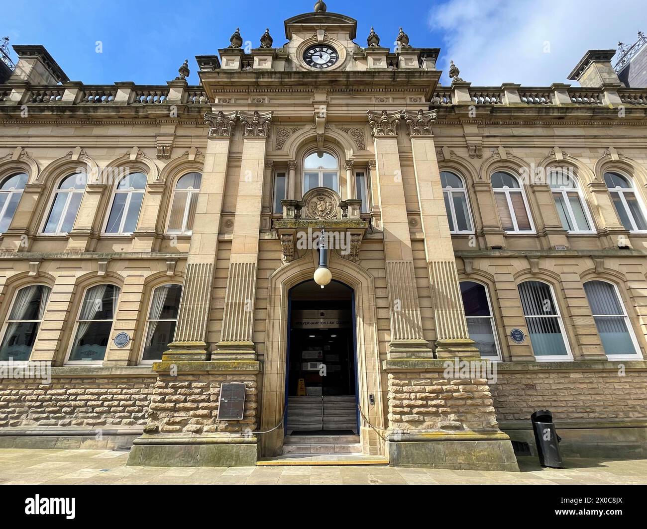 A general view of Wolverhampton Magistrates' Court, where two boys aged ...