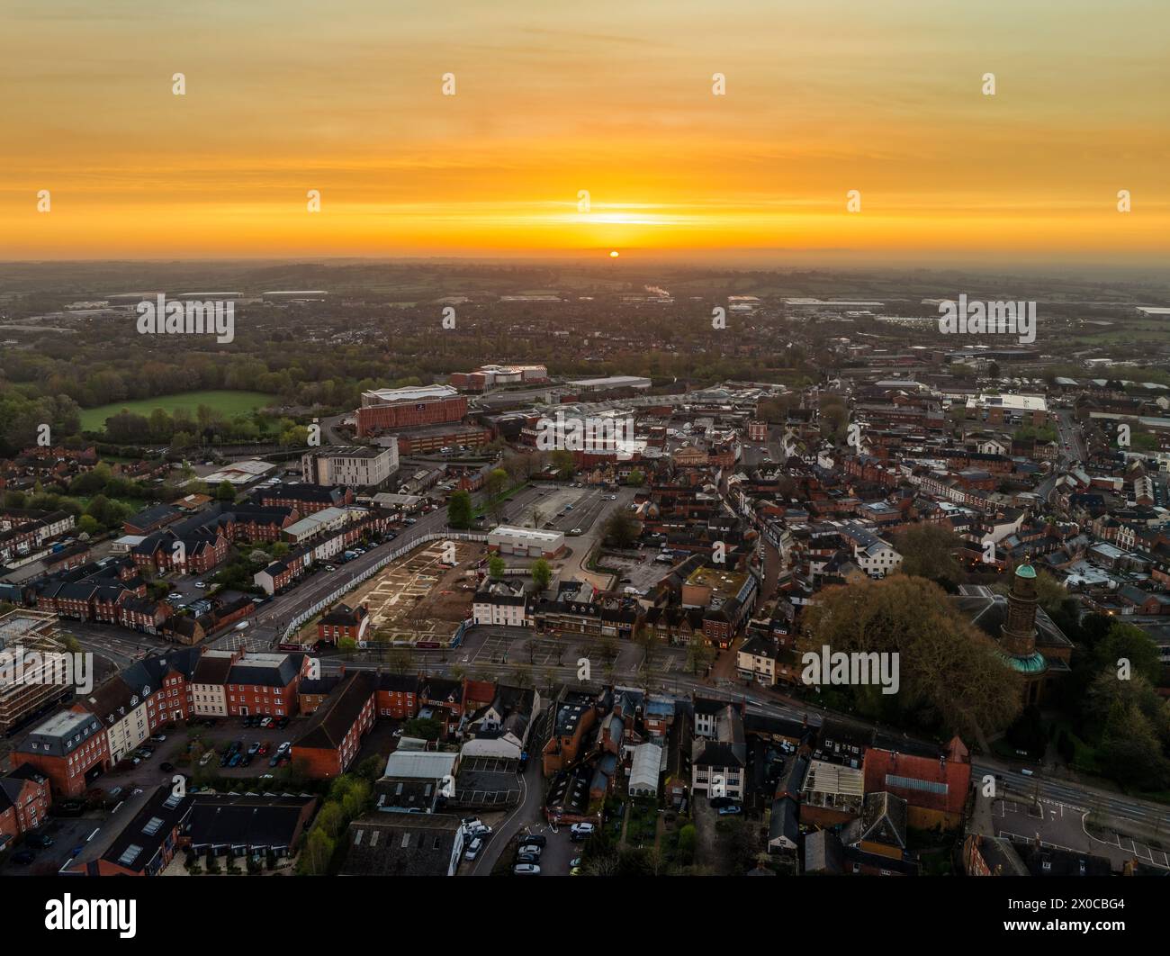 Banbury drone hi-res stock photography and images - Alamy