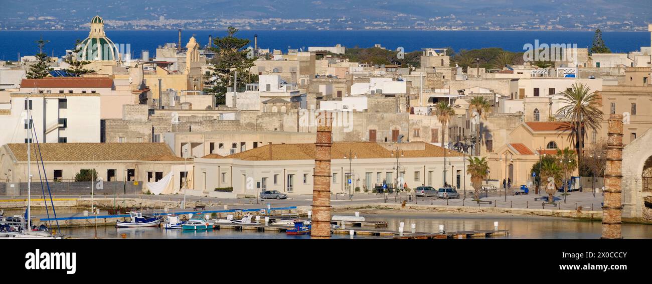 Itali, sicily, mediterranean sea, Egadi archipelago, Favignana island ...