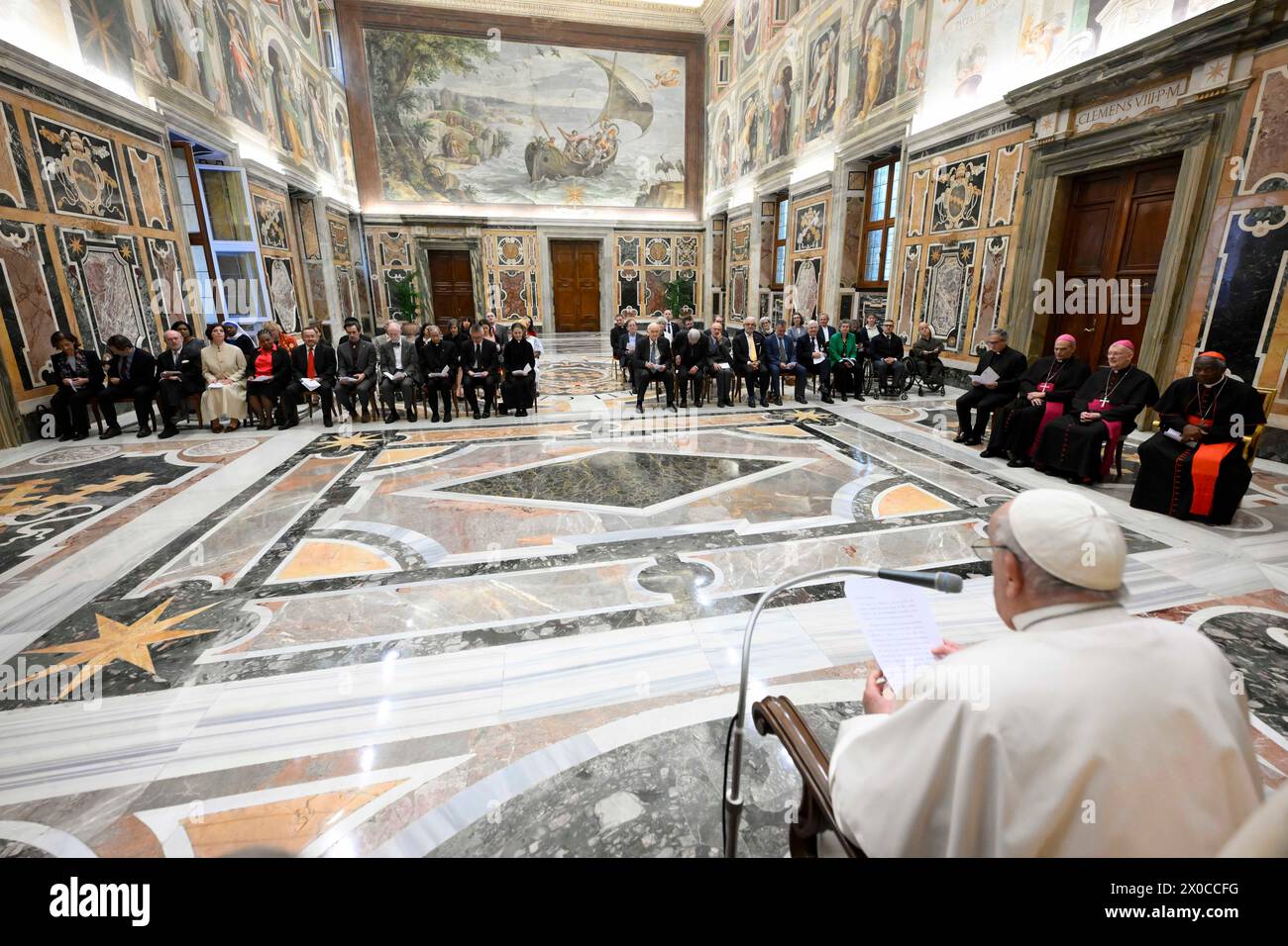 Vatican, Vatican. 11th Apr, 2024. **NO LIBRI** Italy, Rome, Vatican ...