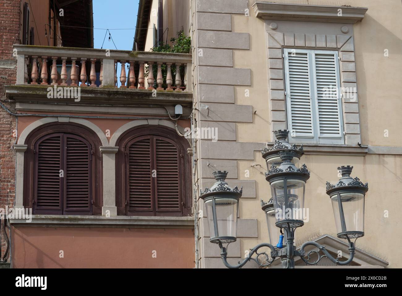 Buildings of Prato, historic city of Tuscany, Italy Stock Photo - Alamy