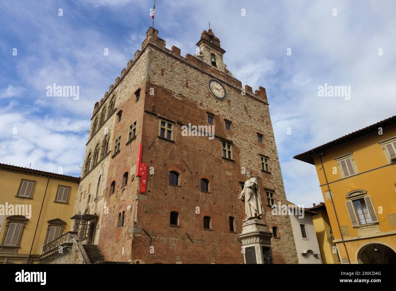 Buildings of Prato, historic city of Tuscany, Italy Stock Photo - Alamy