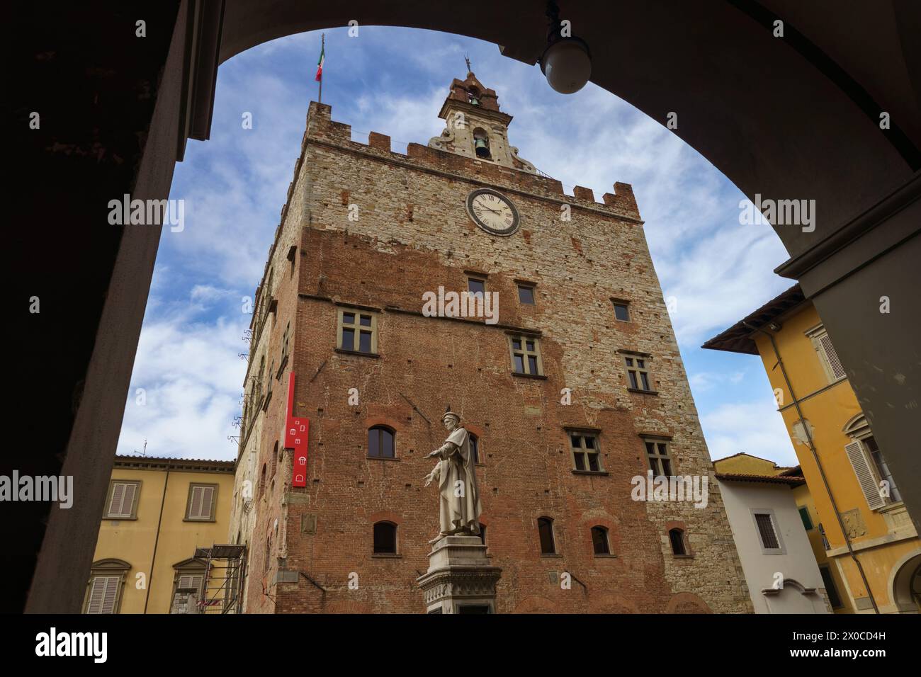 Buildings of Prato, historic city of Tuscany, Italy Stock Photo - Alamy