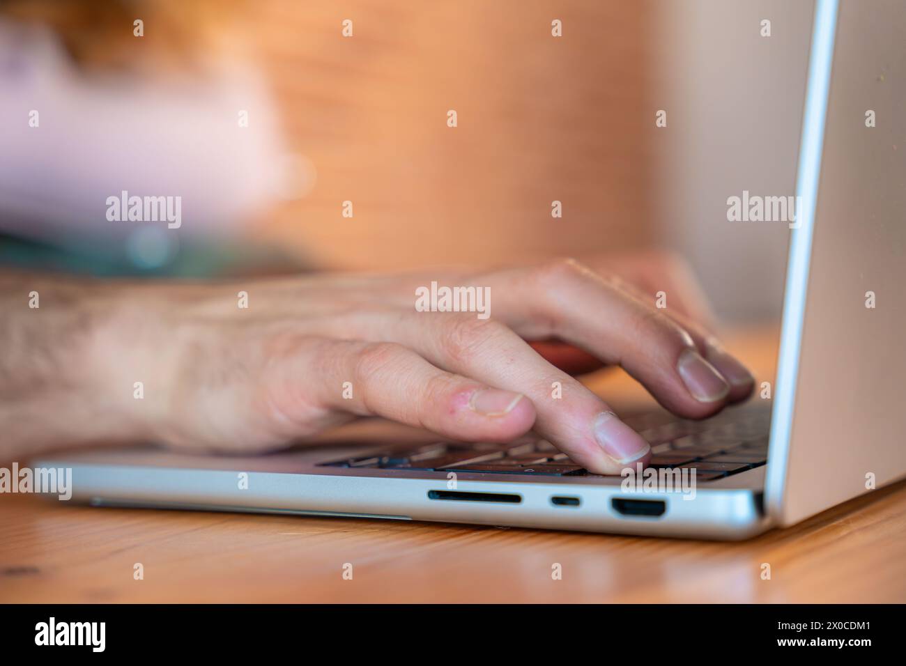 Presses the button hi-res stock photography and images - Alamy