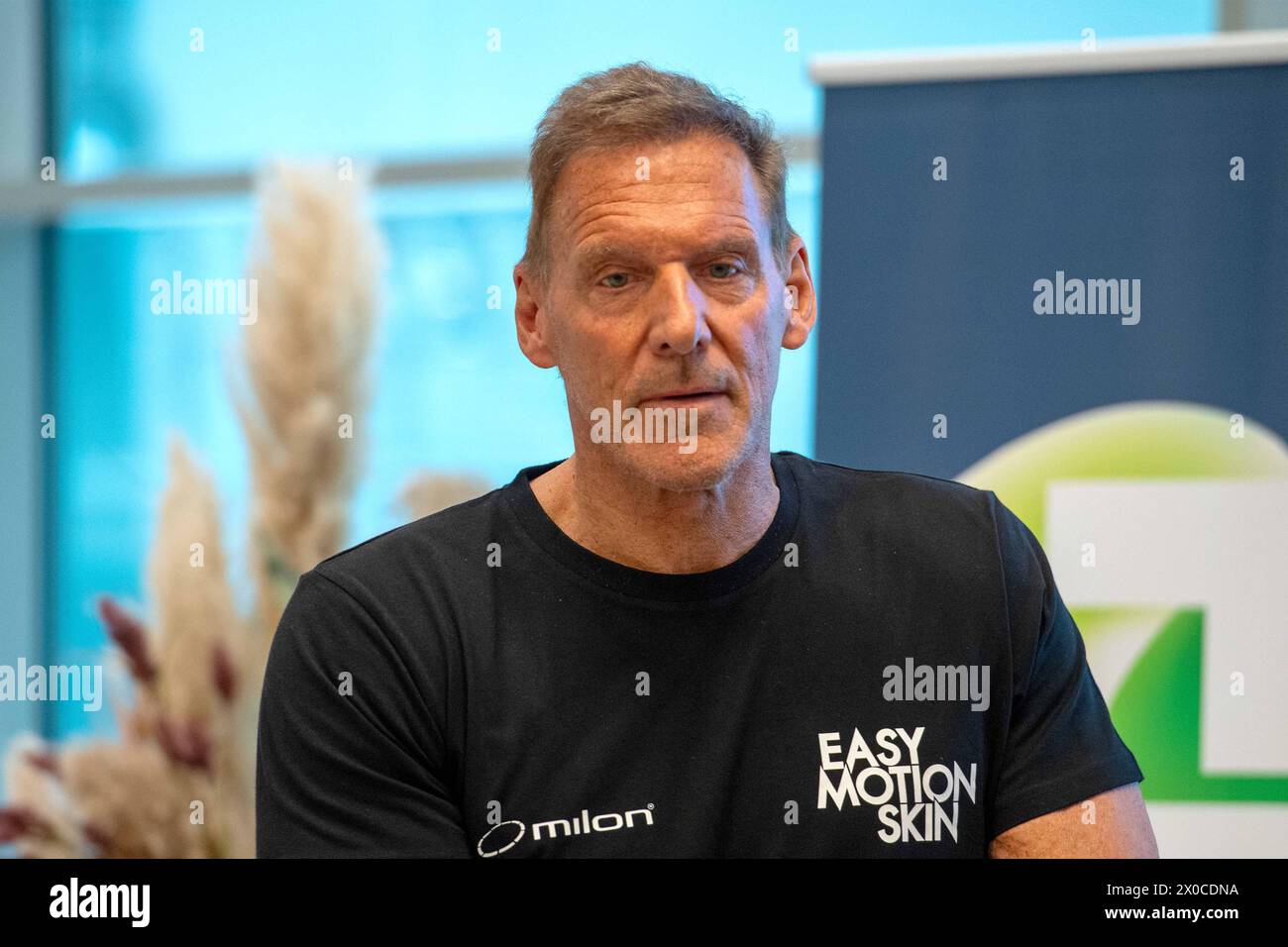 Ralf MOELLER, Möller, Bodybuilder und Schauspieler, Messe FIBO in Koeln am 11.04.2024, *** Ralf ...