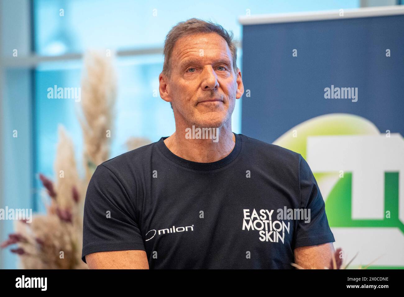 Ralf MOELLER, Möller, Bodybuilder und Schauspieler, Messe FIBO in Koeln am 11.04.2024, *** Ralf ...