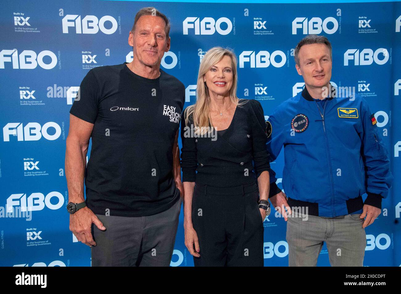 v.l. Ralf MOELLER, Möller, Bodybuilder und Schauspieler, Nina RUGE ...