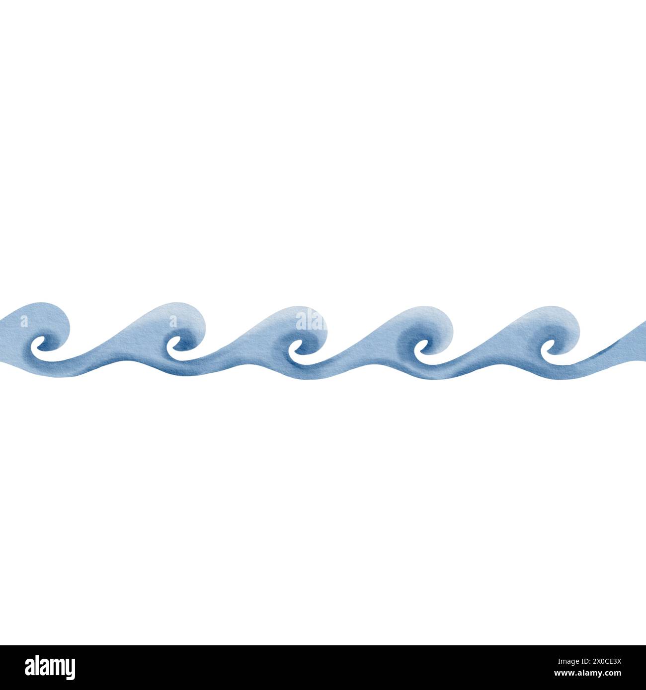 Ocean Wave Clip Art Border Ocean Waves Border Clipart #2660149