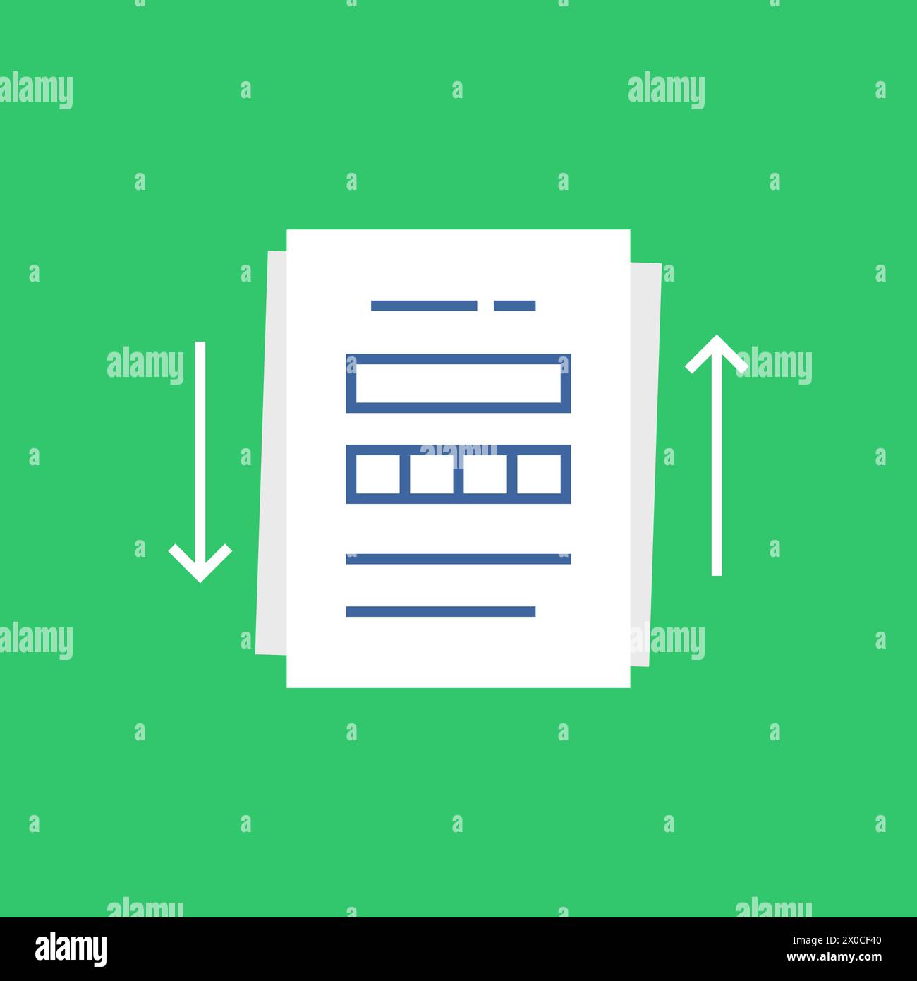 cartoon document like easy update Stock Vector Image & Art - Alamy