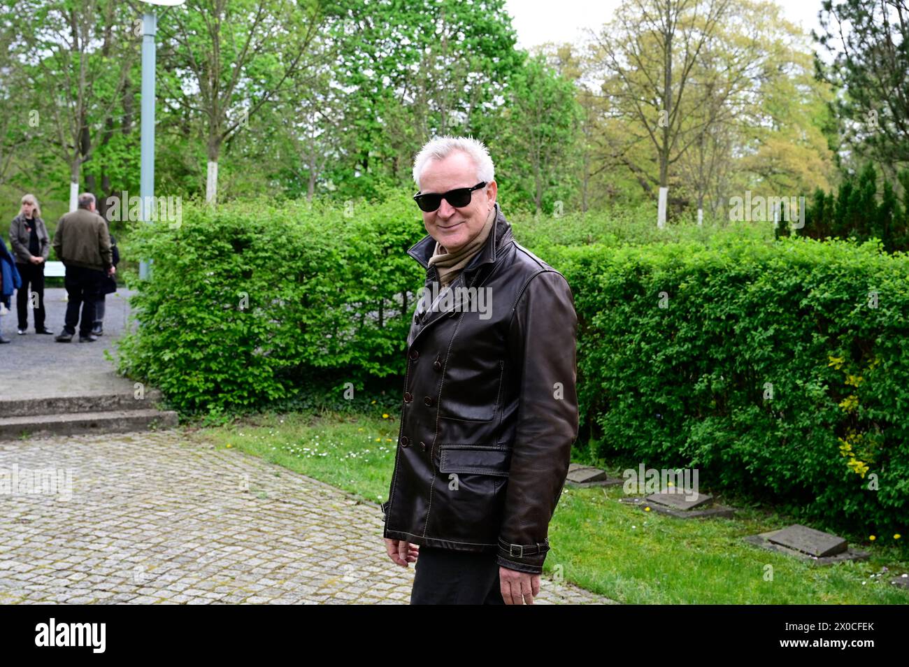 Gerd Michaelis bei der Gedenkfeier für den verstorbenen Gitarristen von ...