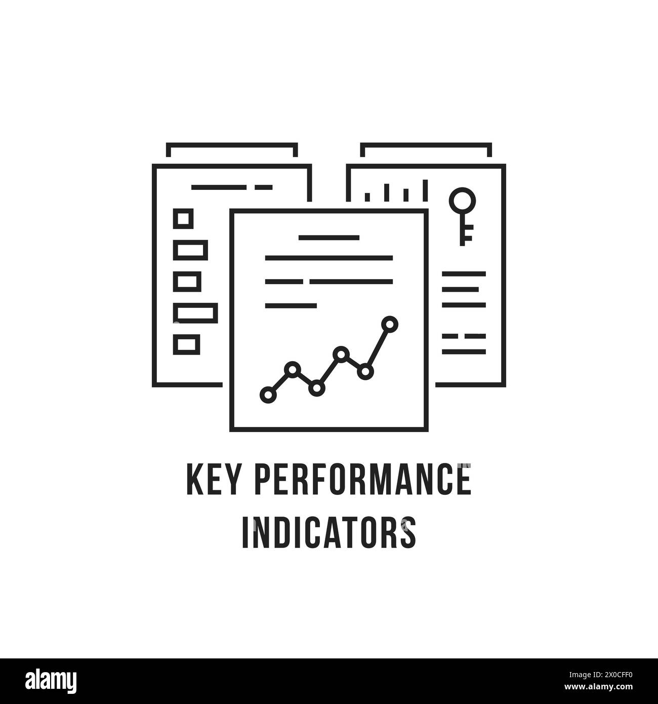 Key performance index Stock Vector Images - Alamy