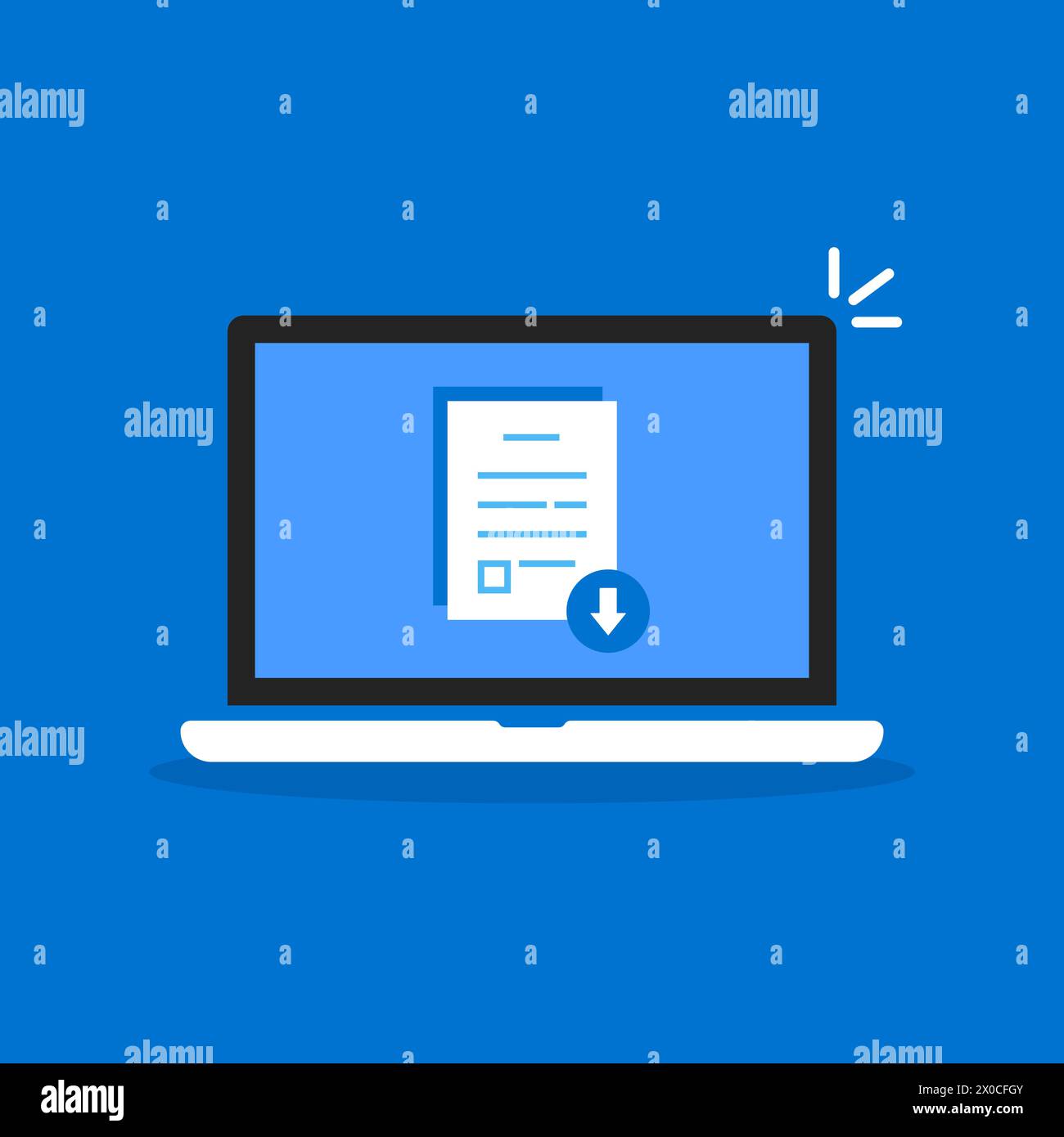 cartoon notebook like document upload Stock Vector Image & Art - Alamy