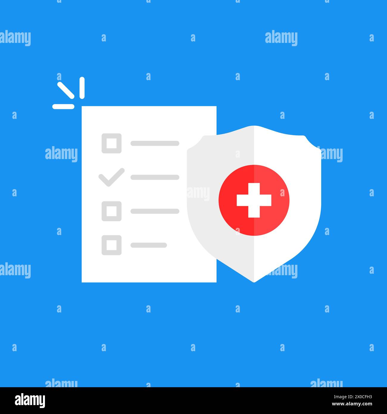 test result like white medical form icon Stock Vector Image & Art - Alamy