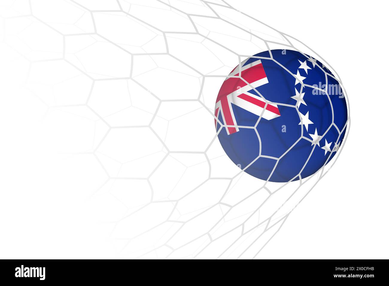 Flag of the cook islands Stock Vector Images - Alamy