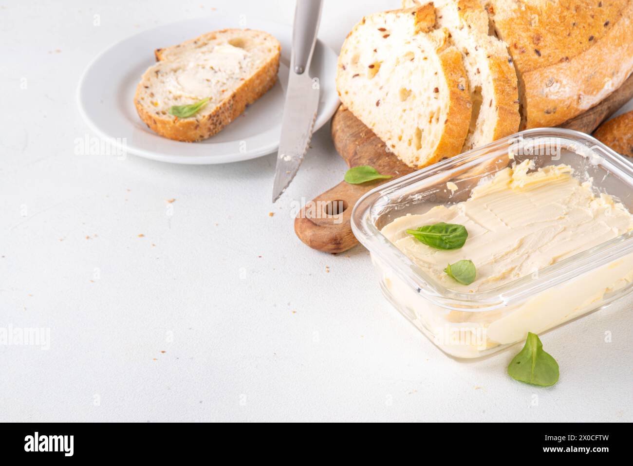 Homemade Vegan Butter, non-dairy creamy, plant based alternative butter ...