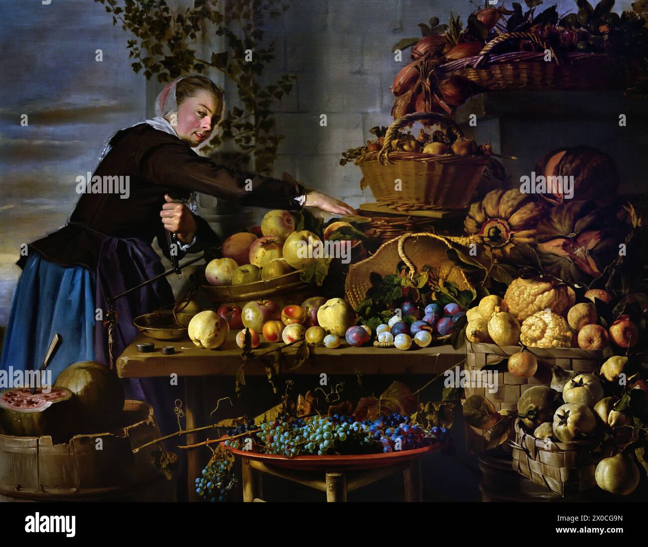 Fruit and Vegetable Seller 1630 Frans Hals, 1582-1666, Antwerp- Haarlem ...