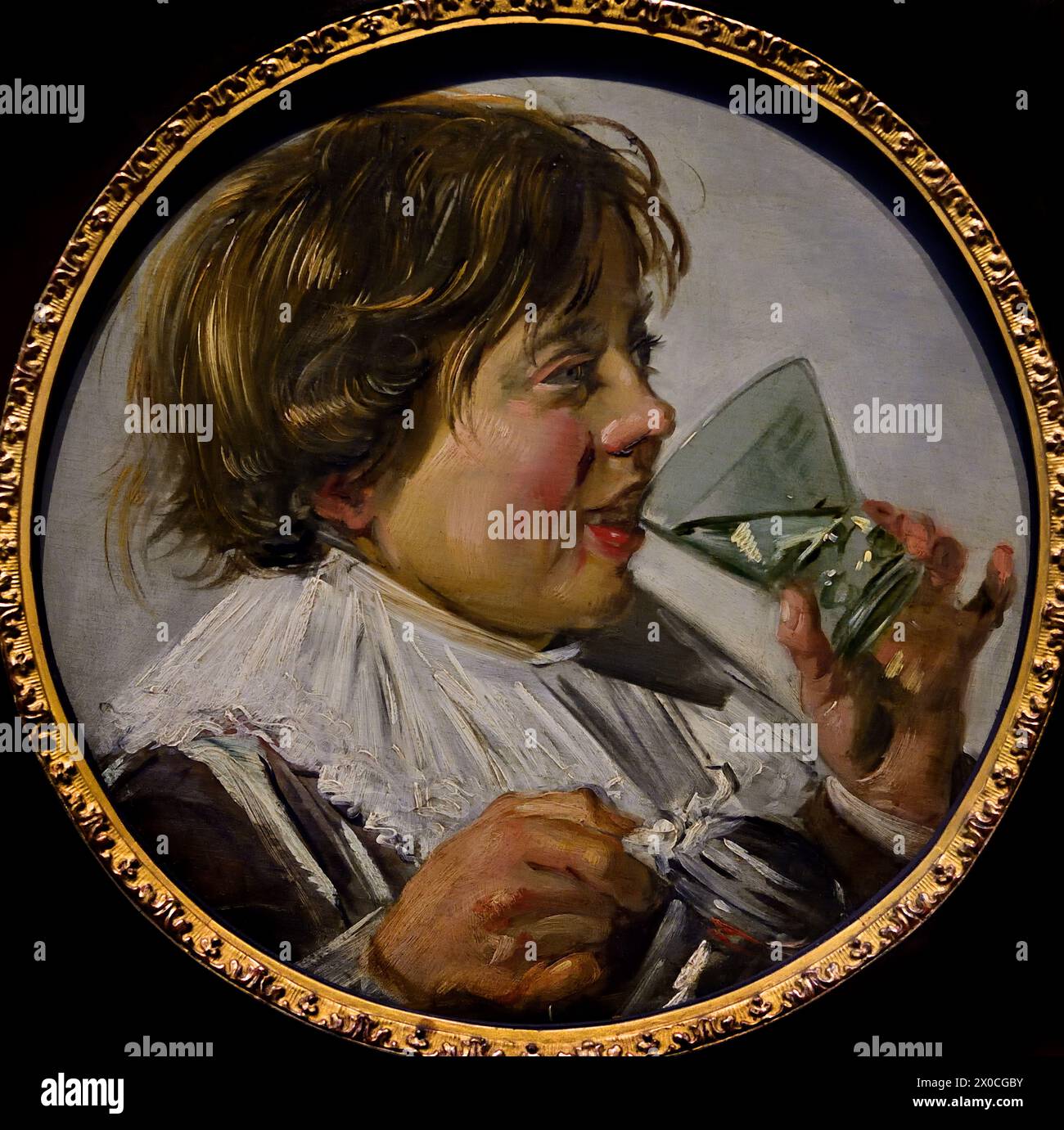 Laughing Boy with a Glass 1630 by Frans Hals, 1582-1666, Antwerp ...