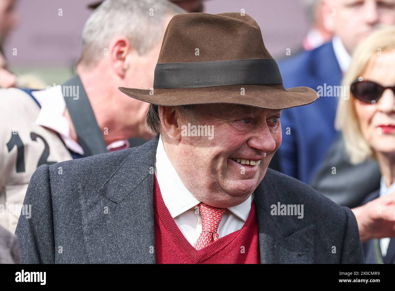 Trainer Nicky Henderson After Winning Winning The 2 20pm The Boodles