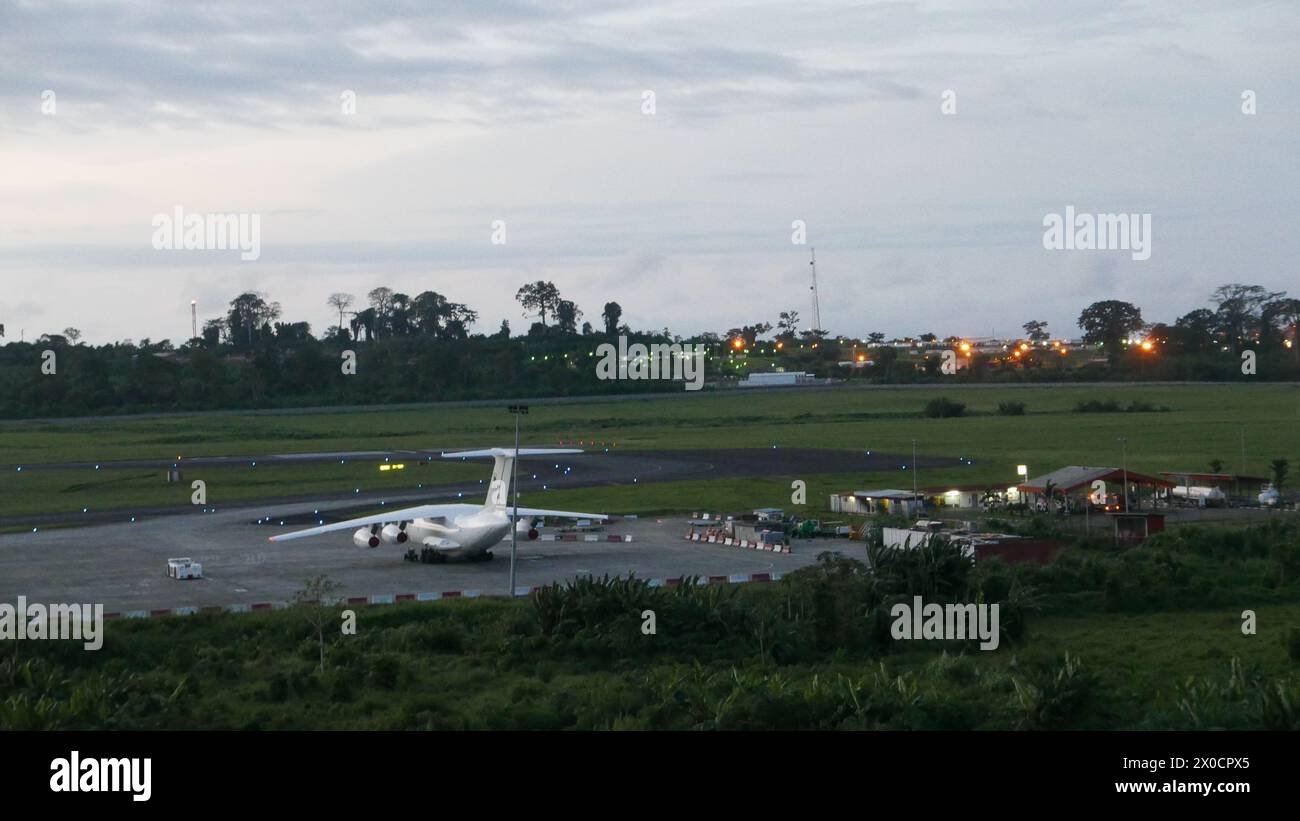 Views of life in Malabo, Equatorial Guinea. Street life merges with ...