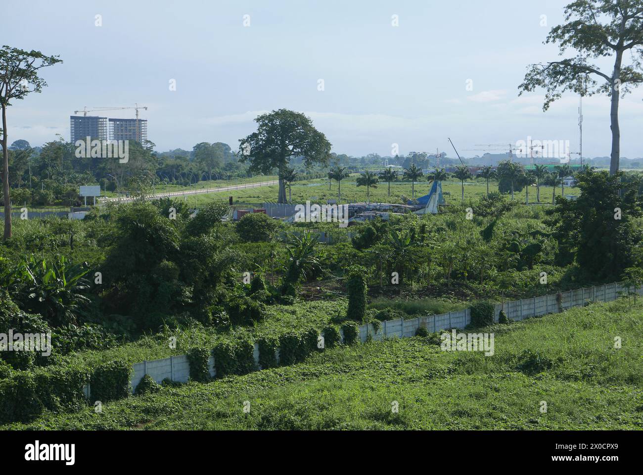 Views of life in Malabo, Equatorial Guinea. Street life merges with ...