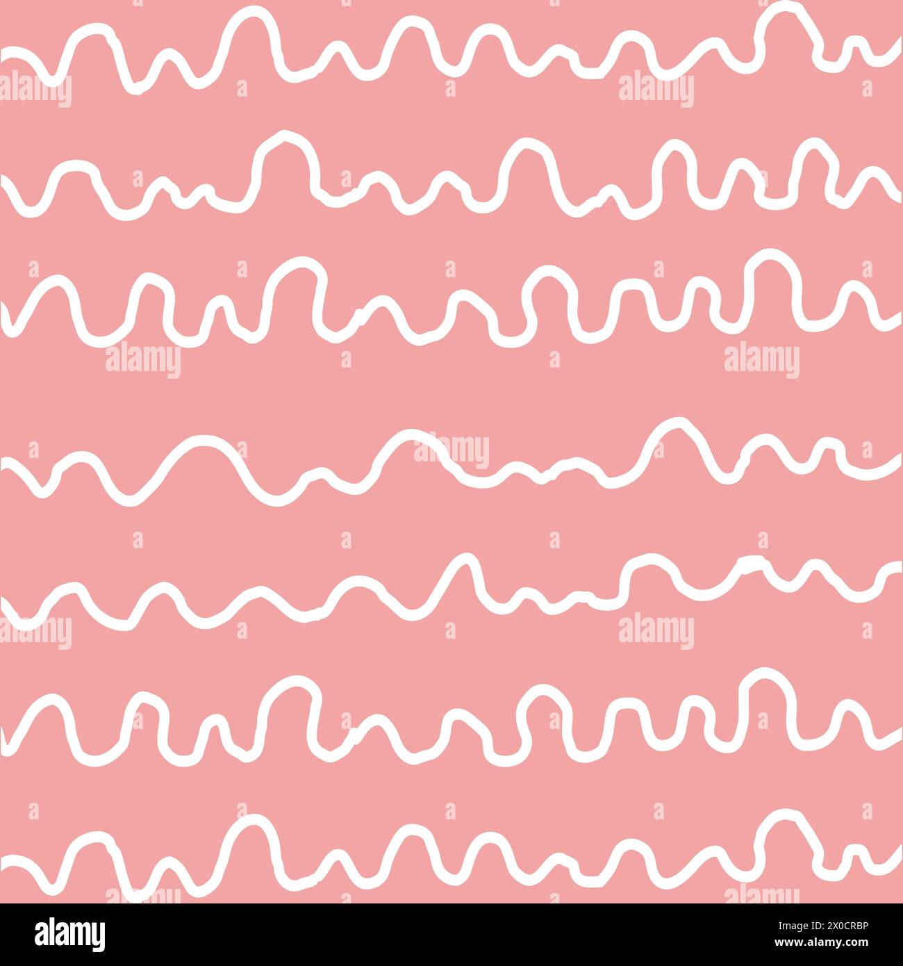 Wavy line curve linear wave free form. Expressive abstract vector ...