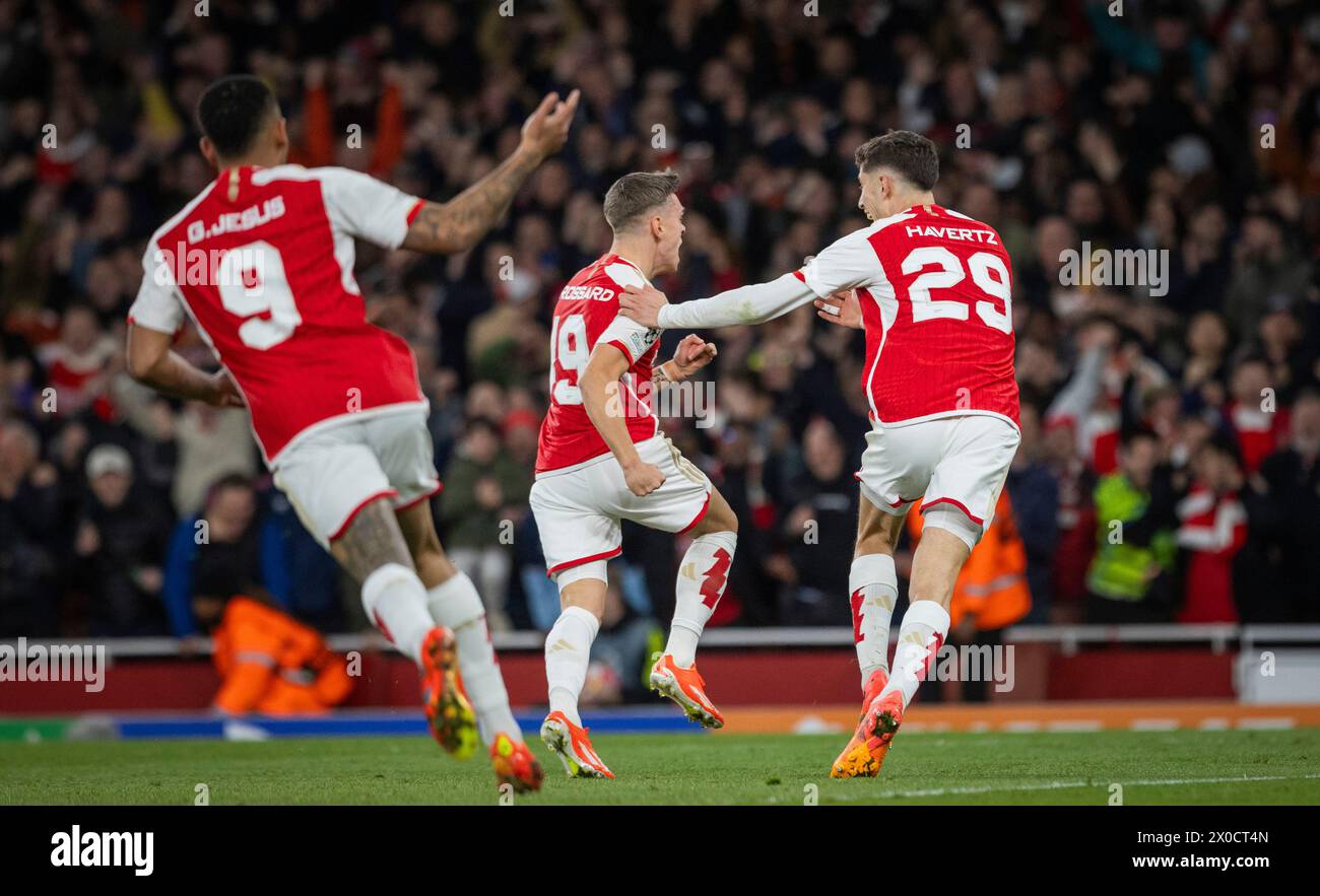 Arsenal goal celebration 2023 hi-res stock photography and images - Alamy