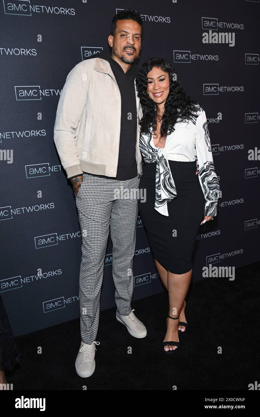 Photo by: NDZ/STAR MAX/IPx 2024 4/10/24 Matt Barnes and Anansa Sims at ...