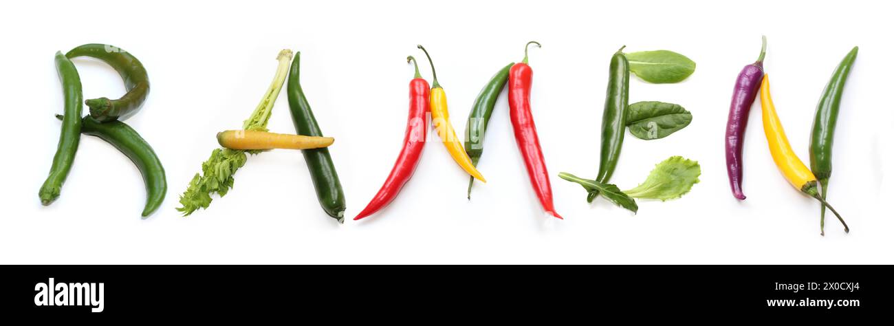 Vegetable words Cut Out Stock Images & Pictures - Alamy