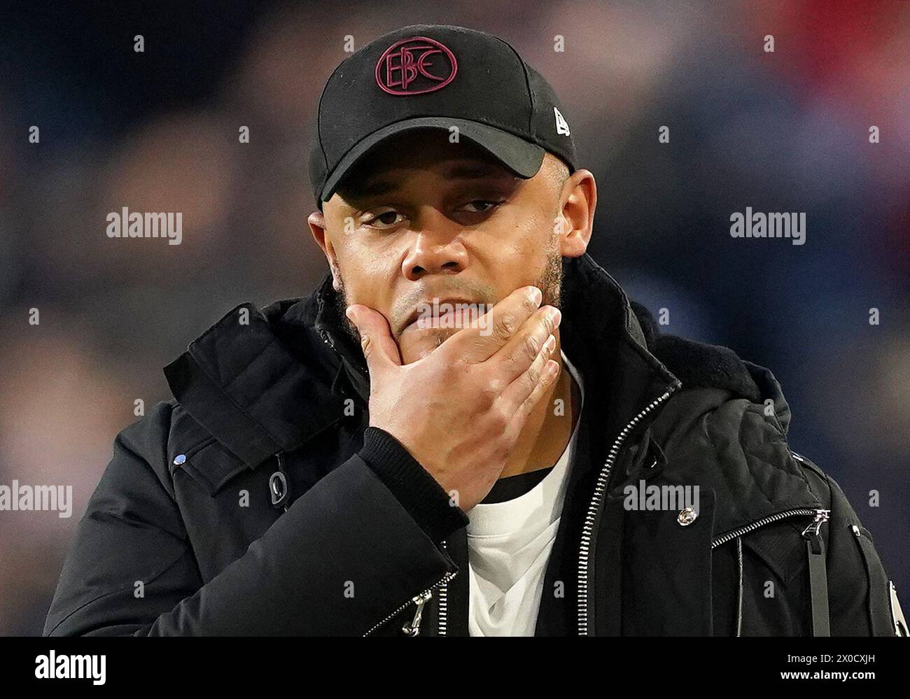 File photo dated 02-04-2024 of Burnley manager Vincent Kompany, who has ...