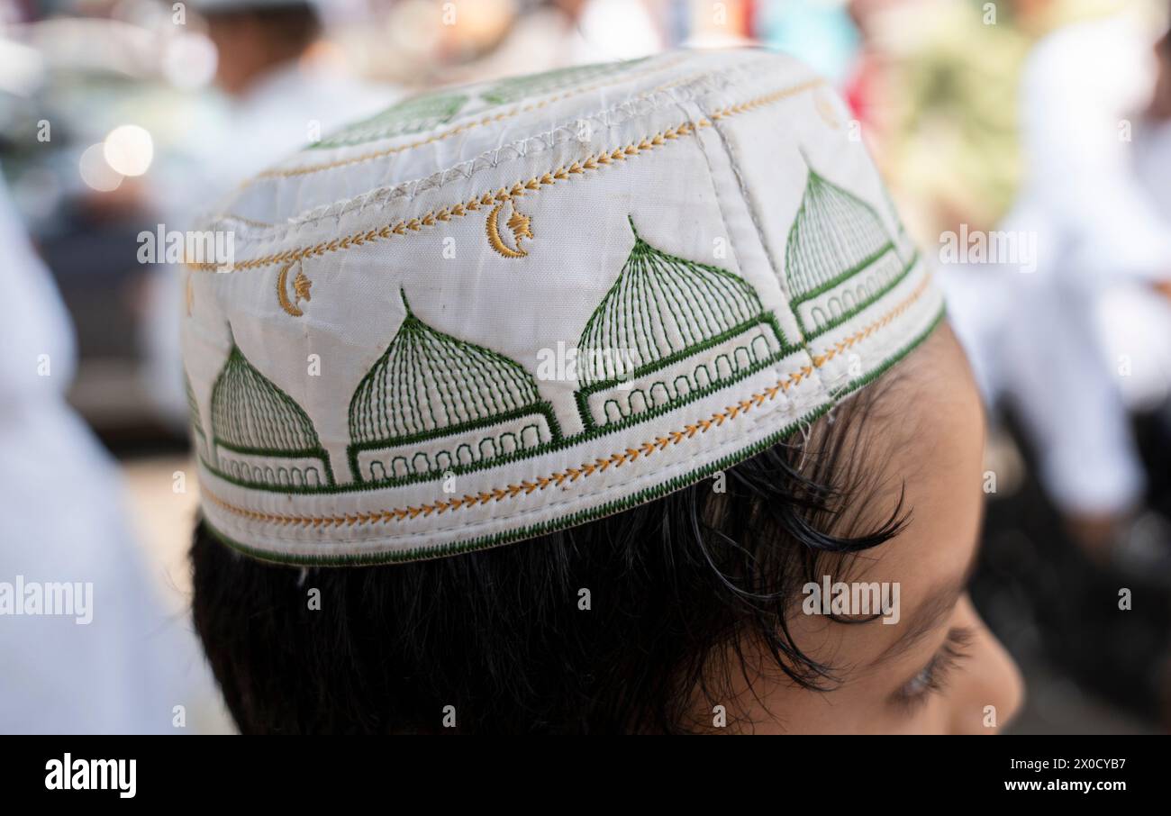 GUWAHATI, INDIA - APRIL 11: Muslims gather to perform Eid al-Fitr ...