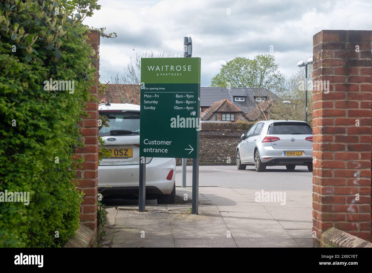 Waitrose car park hi-res stock photography and images - Alamy