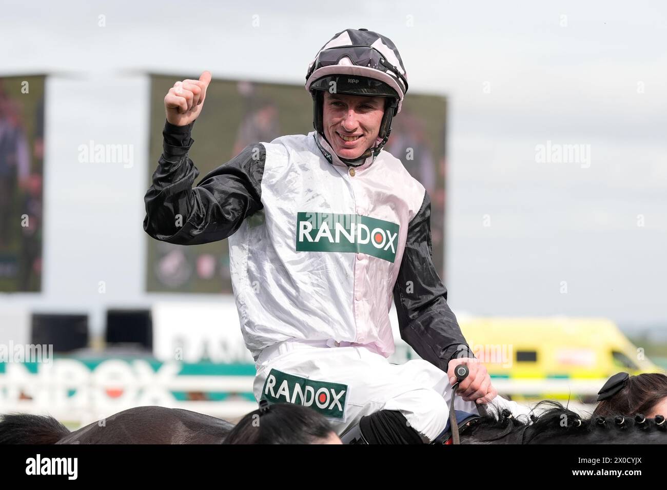 11th April 2024; Aintree Racecourse, Aintree, Merseyside, England: 2024 ...