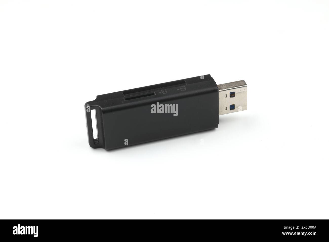 usb flash drive, flash card isolated on white background Stock Photo ...