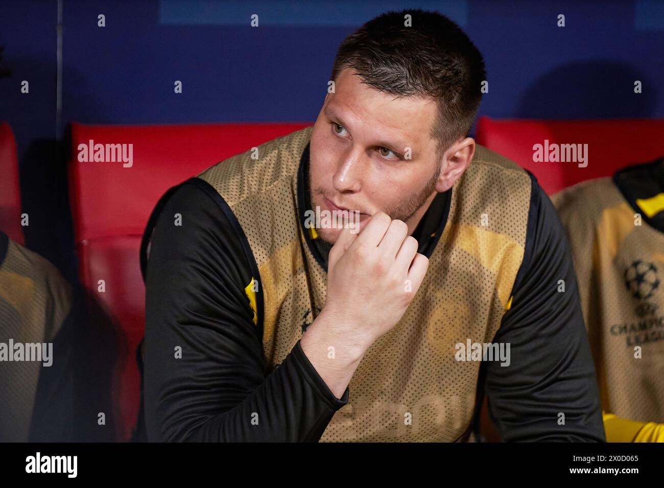 MADRID, SPAIN - APRIL 10: Niklas Sule, Centre-Back of Borussia Dortmund ...