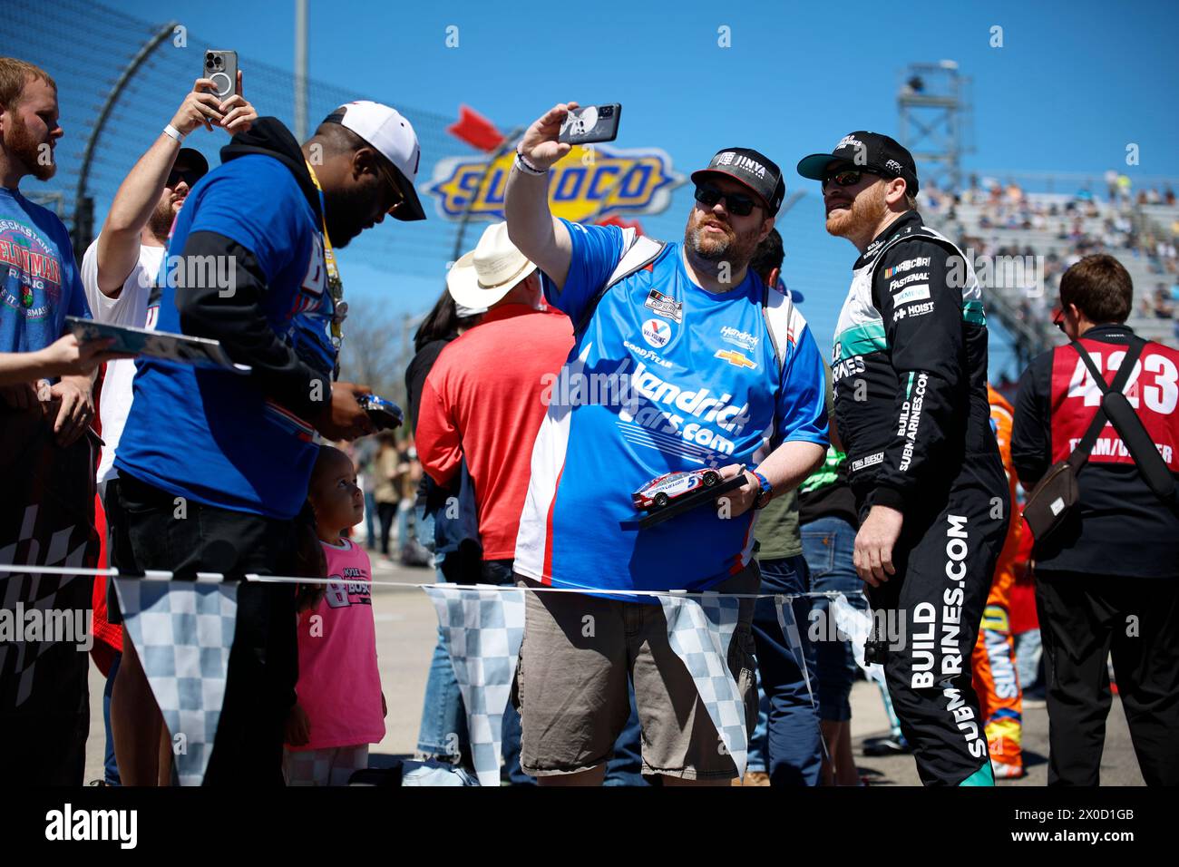 Martinsville, Va, USA. 7th Apr, 2024. NASCAR Cup Series driver, Chris ...