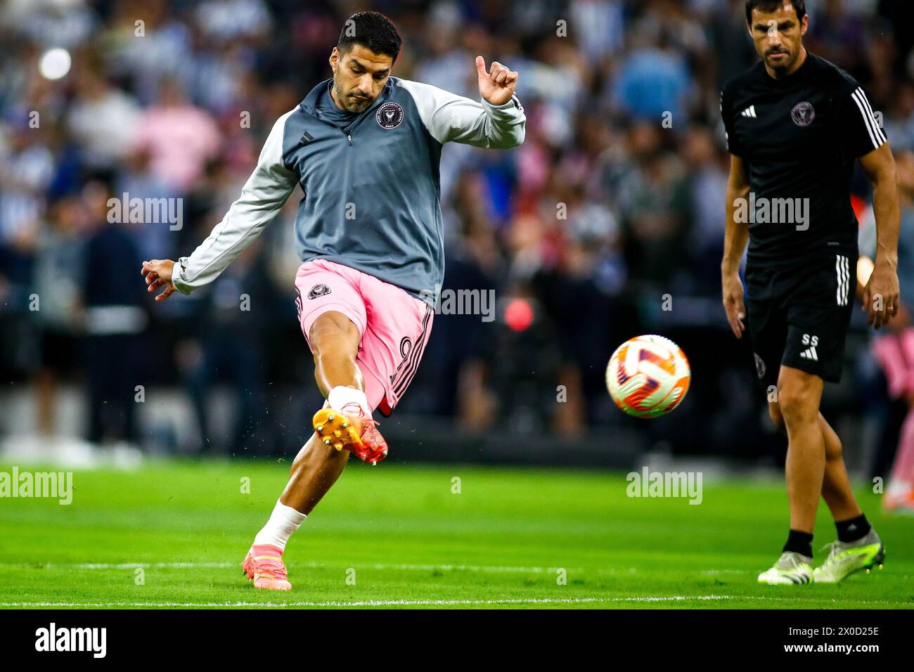 GUADALUPE, MEXICO - APRIL 10: #9 Forward Inter Miami, Luis Suárez ...