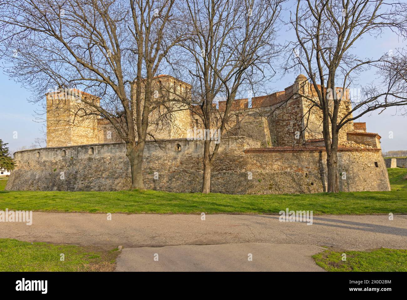 Baba Vida Castle Fortress Historic Landmark at Spring Day in Vidin ...