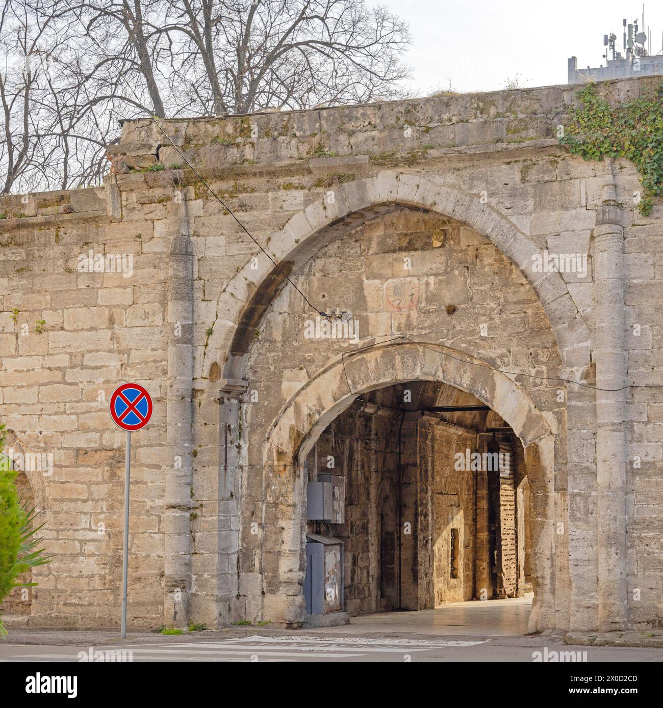Stambol Gate Ottoman Empire Historic Landmark in Vidin Bulgaria Stock ...