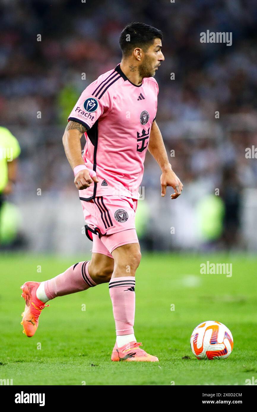 GUADALUPE, MEXICO - APRIL 10: #9 Forward Inter Miami, Luis Suárez ...