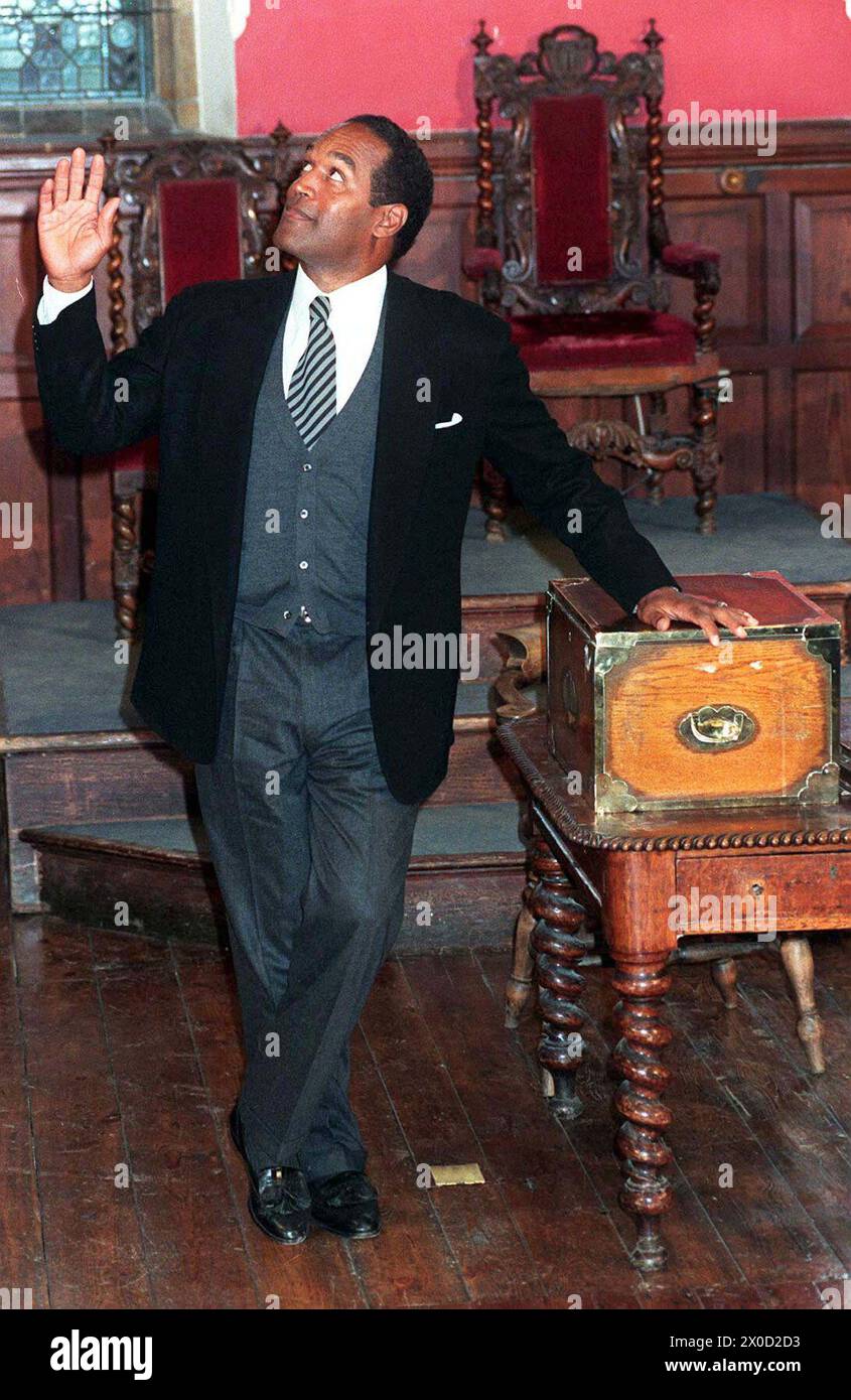 File photo dated 11-05-1996 of OJ Simpson, who has died of cancer at ...