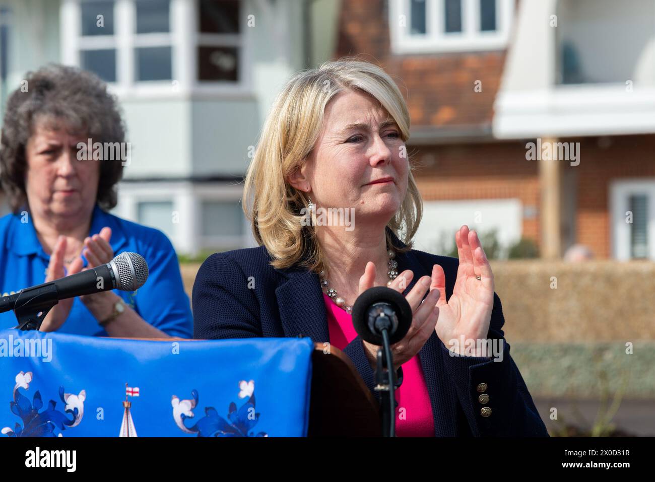 Chalkwell Esplanade, Southend on Sea, Essex, UK. 11th Apr, 2024. A ...