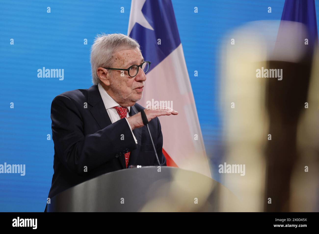 Außenminister der Republik Chile, Alberto van Klaveren, Deutschland ...