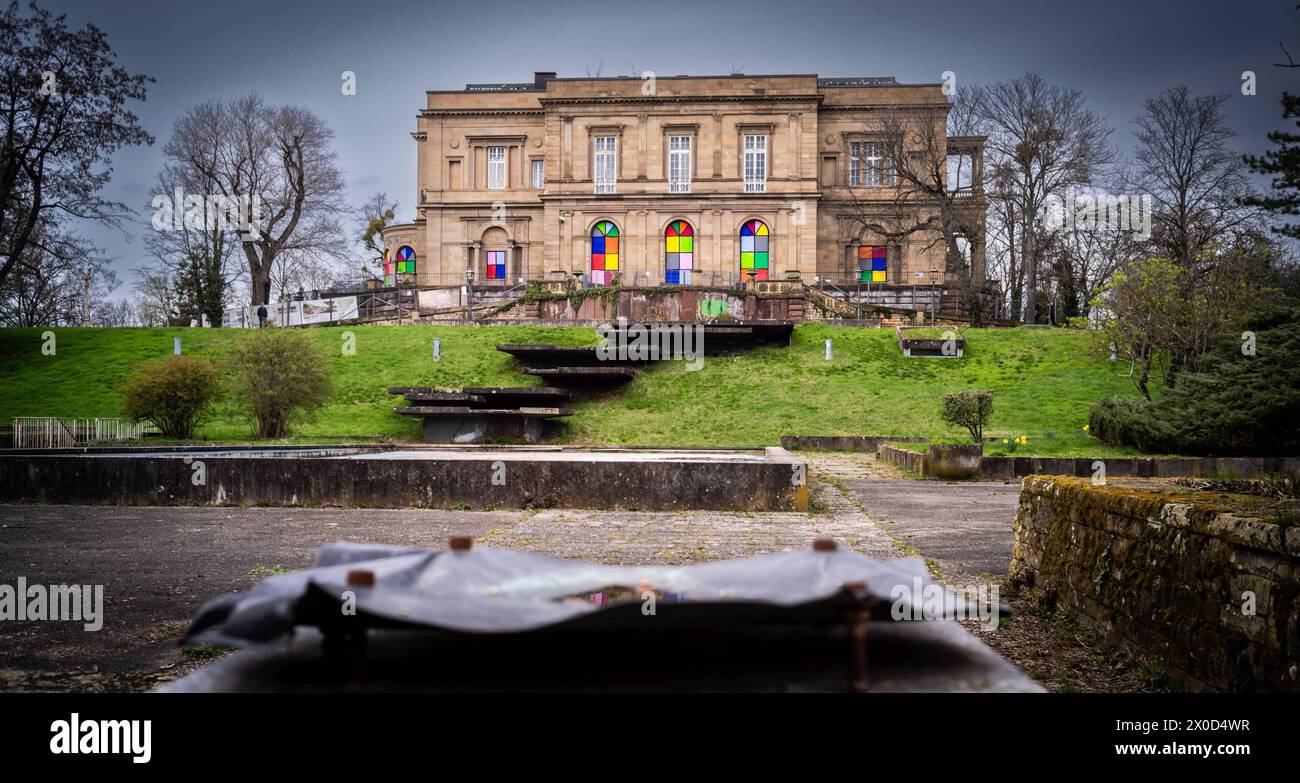 Stuttgart-Ost 20240317 Villa Berg mit Park temporäres Kunstprojekt ...