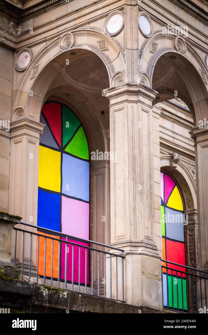 Stuttgart-Ost 20240317 Villa Berg mit Park temporäres Kunstprojekt ...