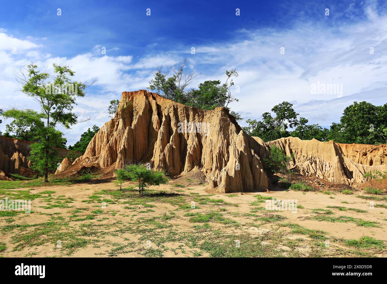 Geological beauty at the tiger enclosure (Tiger’s Den) in Sri Nan ...