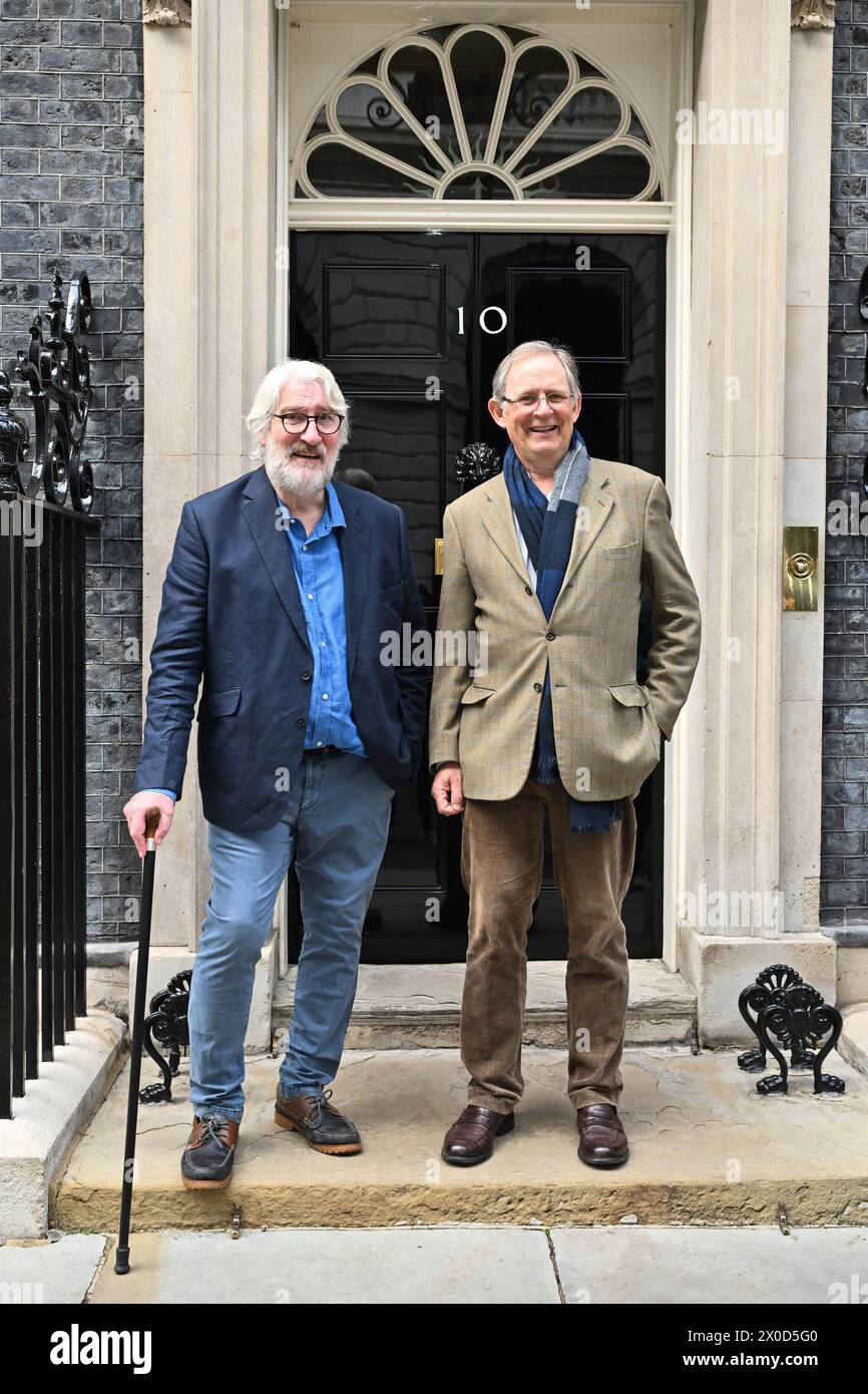 EDITORIAL USE ONLY Co-hosts of The Movers and Shakers podcast Jeremy ...