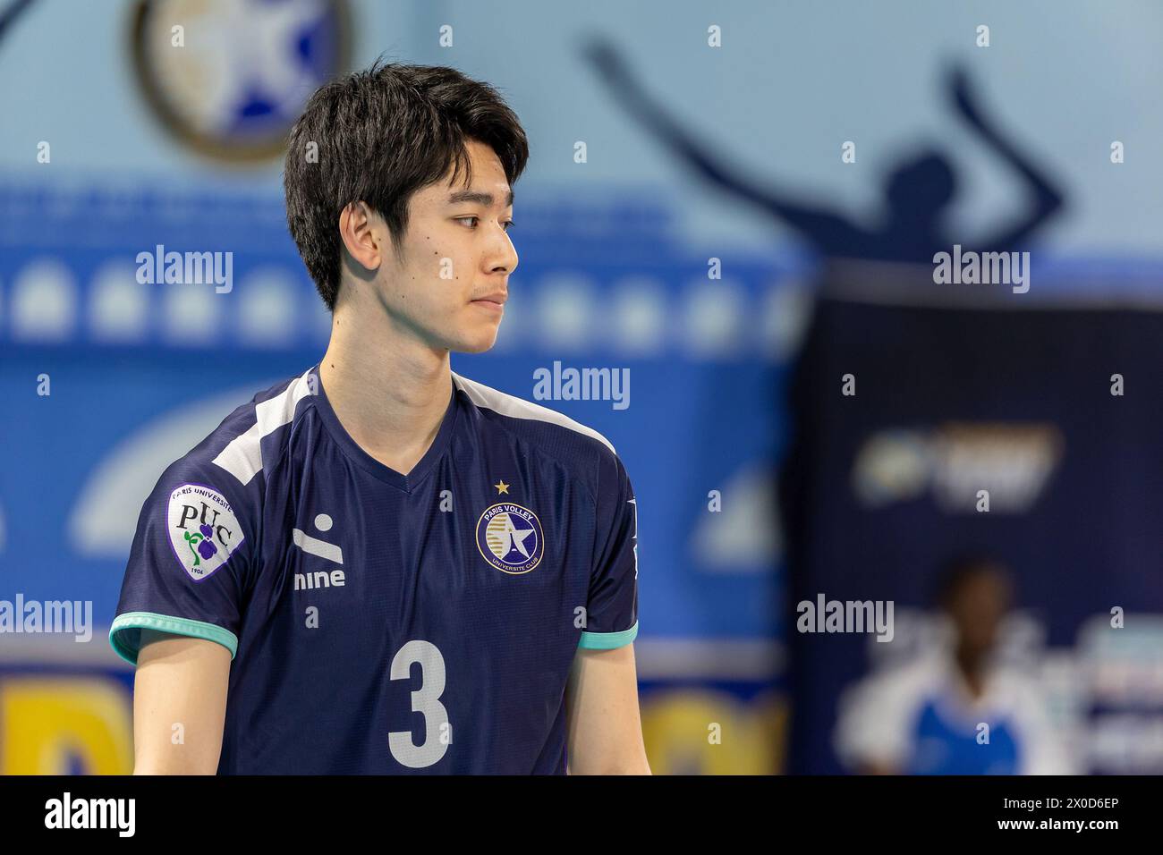 (C) Denis TRASFI / MAXPPP - à la salle Charpy le 29-01-2022 - Volley ...