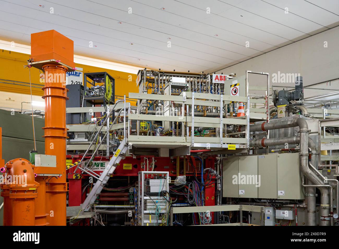 Garching, Bavaria, Germany - April 11, 2024: ASDEX upgrade research ...