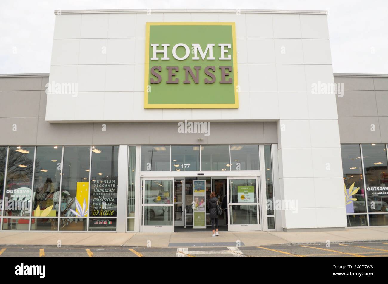 New York, United States. 10th Apr, 2024. A Homesense store is seen in ...